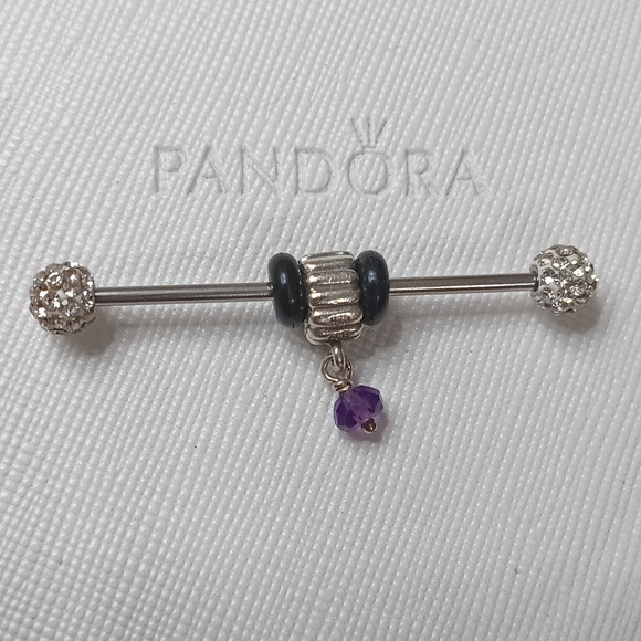 Pandora | Jewelry | Pandora Vintage Silver Amethyst February Birthstone ...